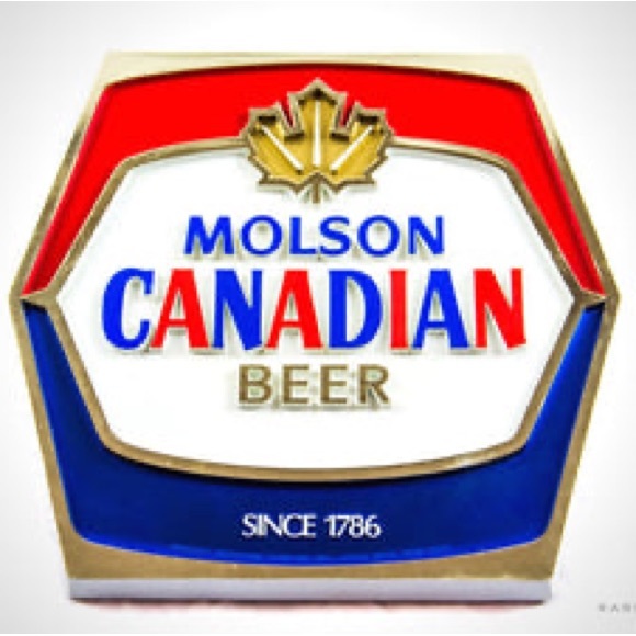 molson | Wall Decor | Molson 976 Canadian Beer Original Vintage Bar ...